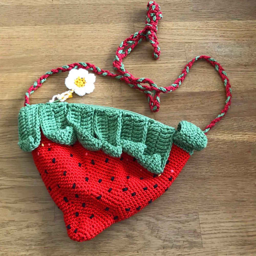 Sac fraise pour le printemps | L'atelier de Stephanie aguado