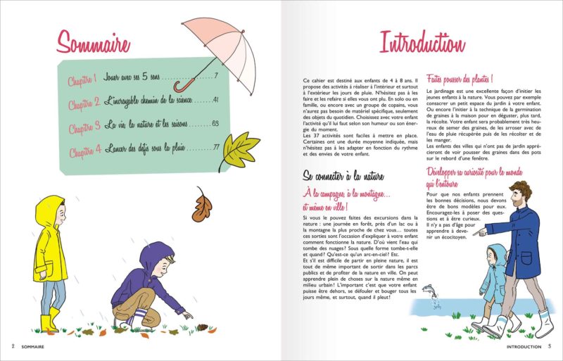 Mon p’tit cahier d’activités : Jours de pluie | L'atelier de Stephanie ...